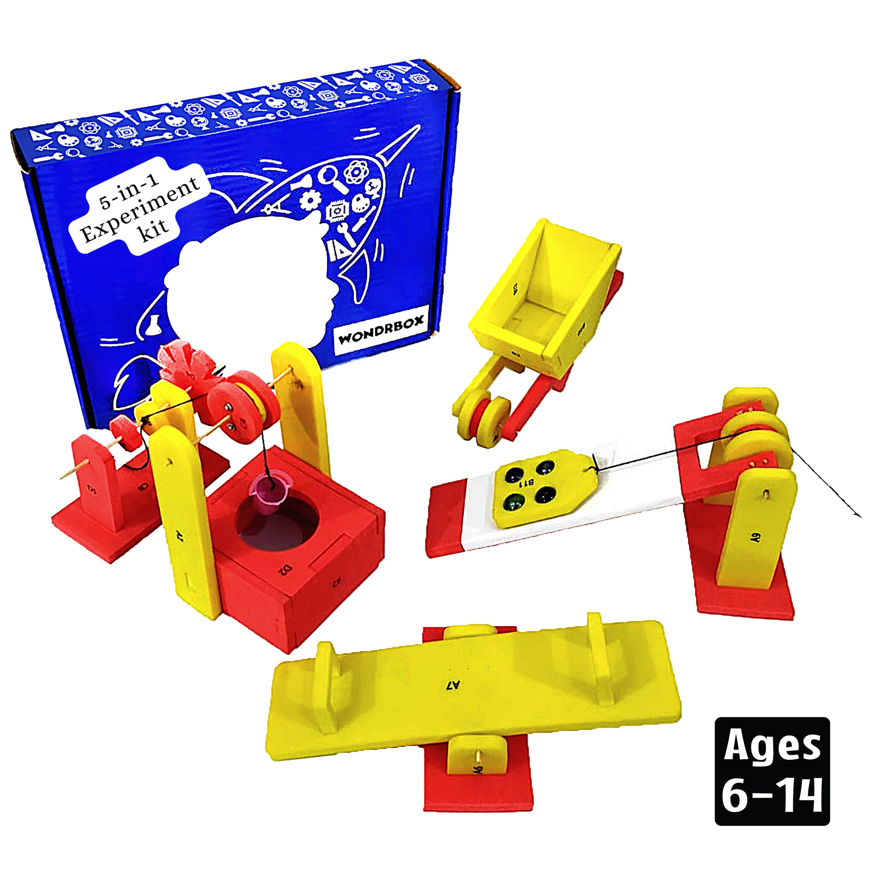 Simple Machines Activity Kit, Age 6+ – WONDRBOX