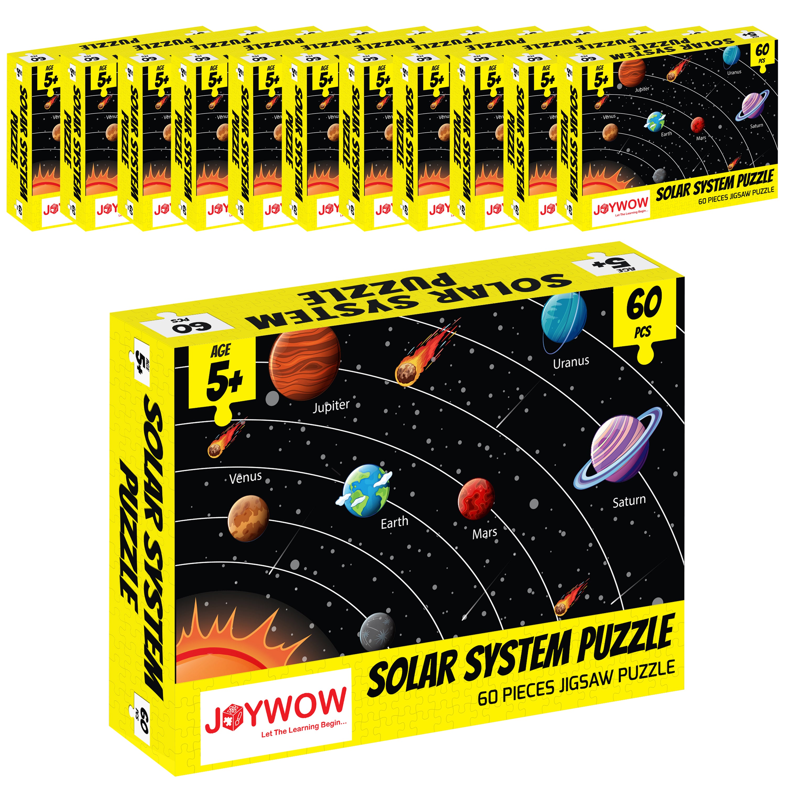 JOYWOW Return Gifts for Kids (Pack of 12), Solar System Jigsaw Puzzle ...