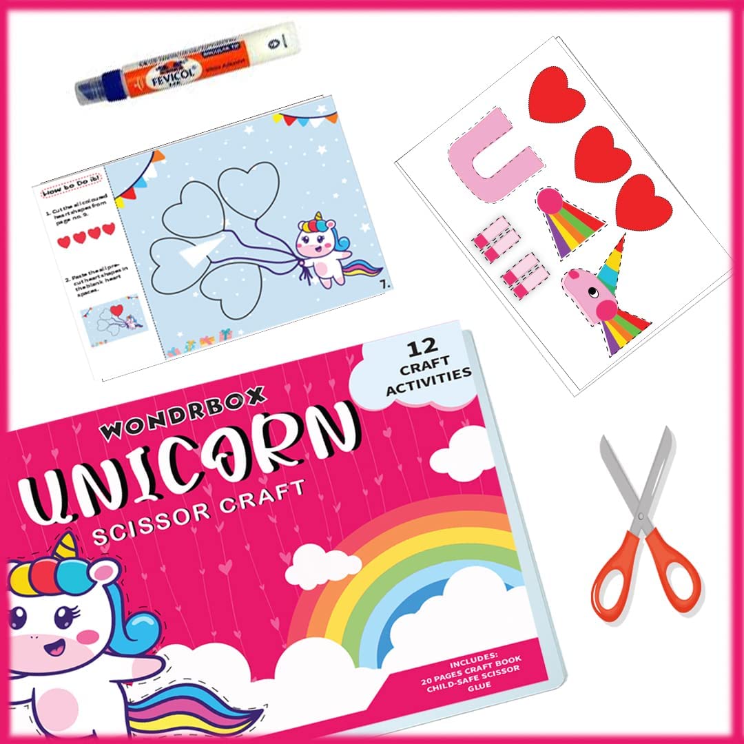 WONDRBOX Unicorn Scissor Craft. – Littleland