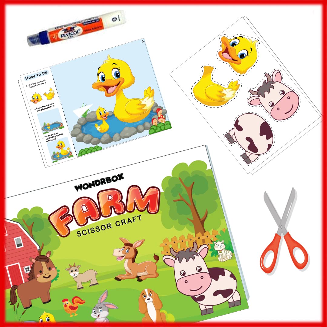 WONDRBOX Scissor Craft Activity Kit. ( Set of 3 ) – Littleland