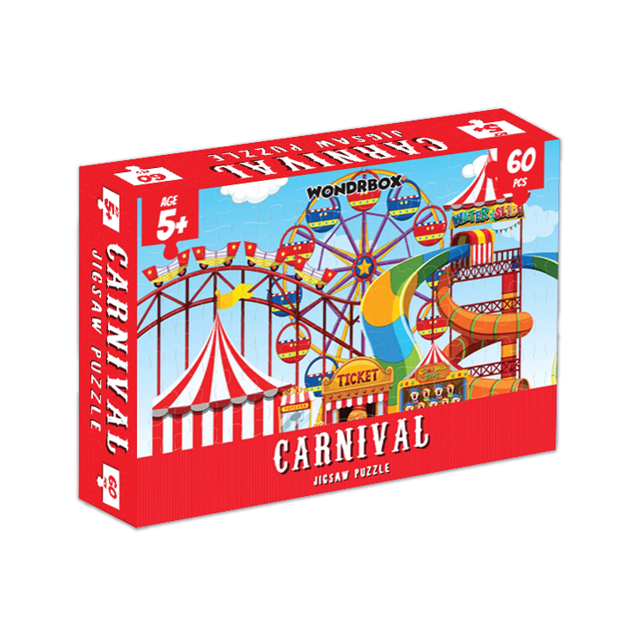 WONDRBOX Birthday Return Gift | Carnival Puzzle-(Pack of 12) – Littleland