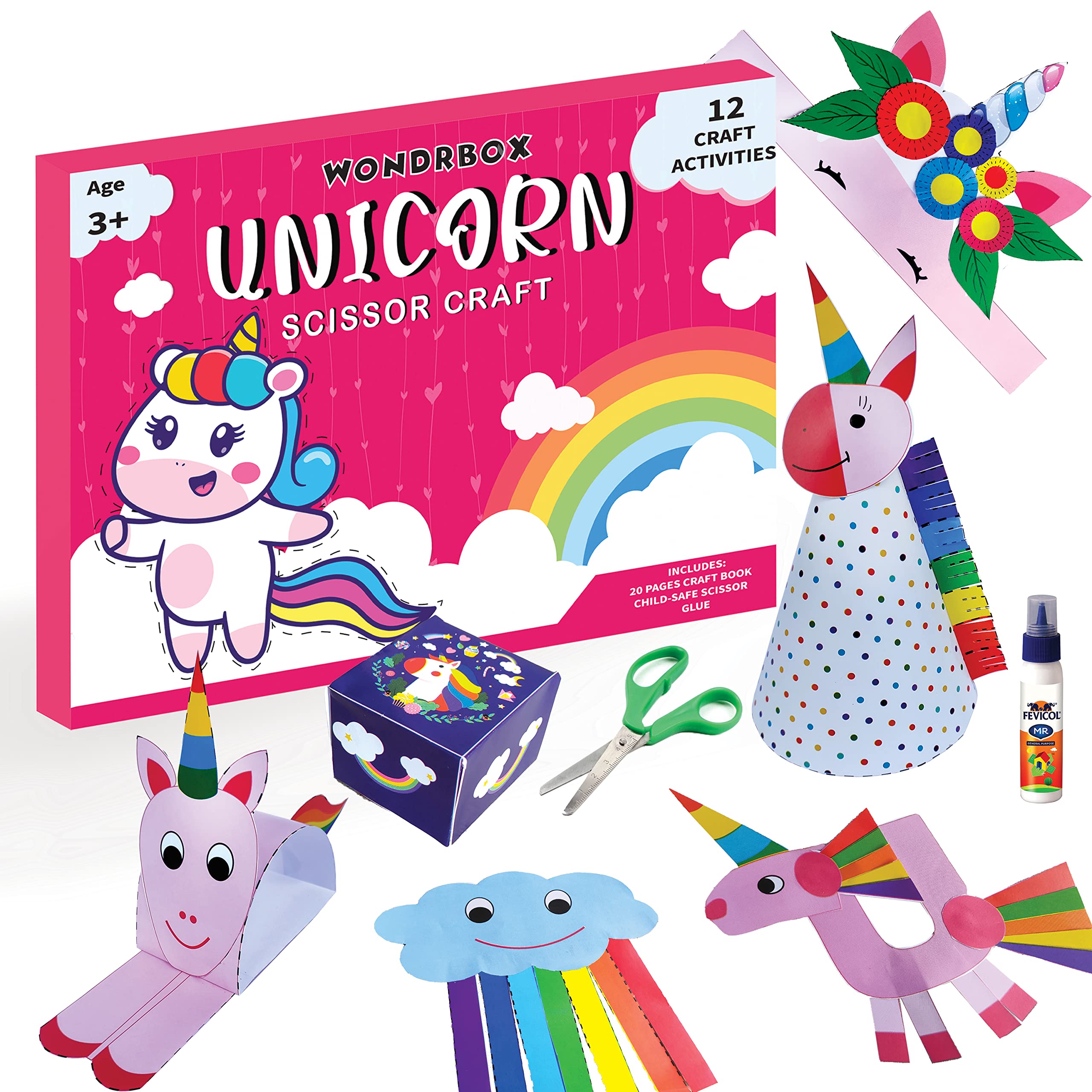 WONDRBOX Unicorn Scissor Craft. – Littleland
