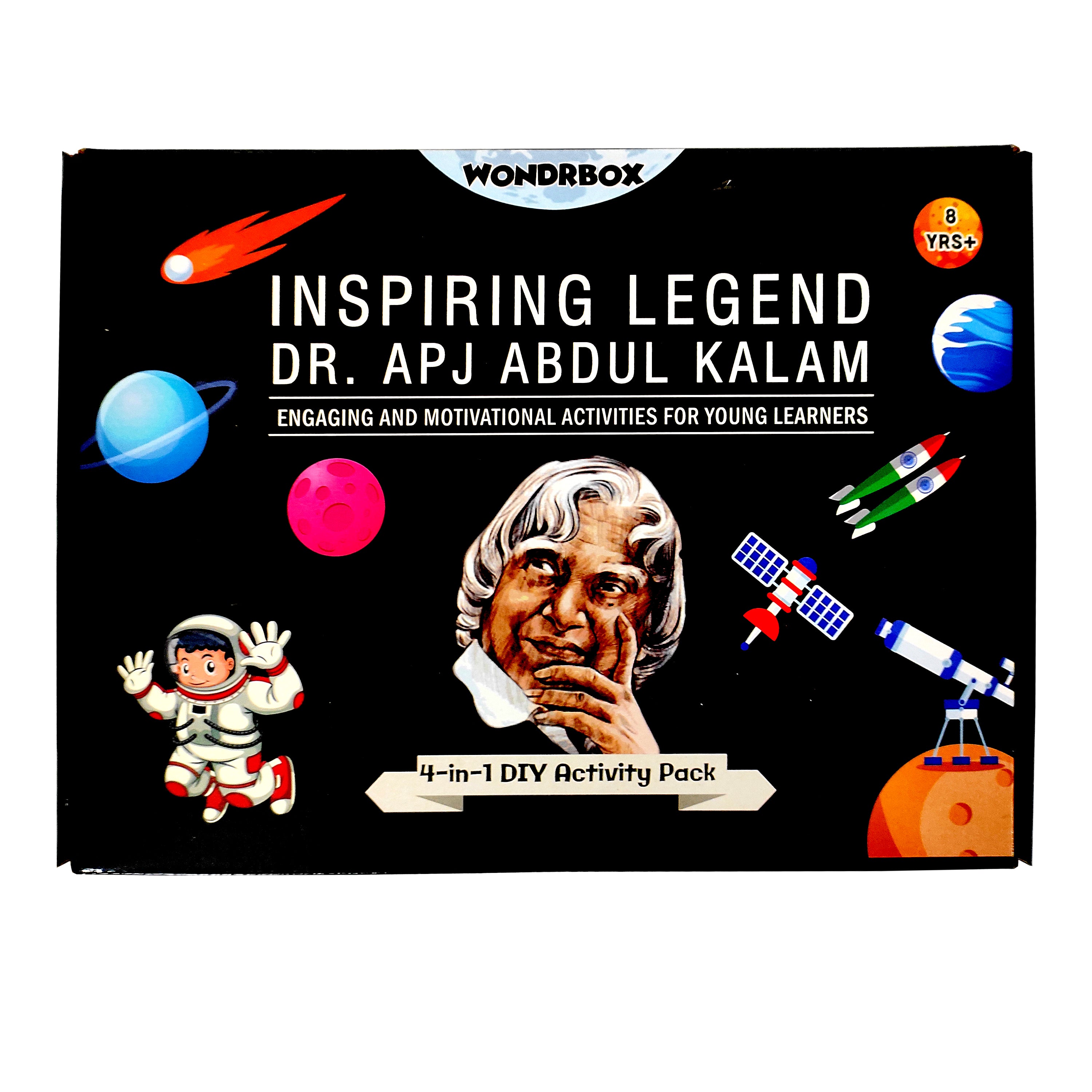 WONDRBOX Activity Kit Dr. APJ Abdul Kalam, Educational Toy For Kids 8 ...