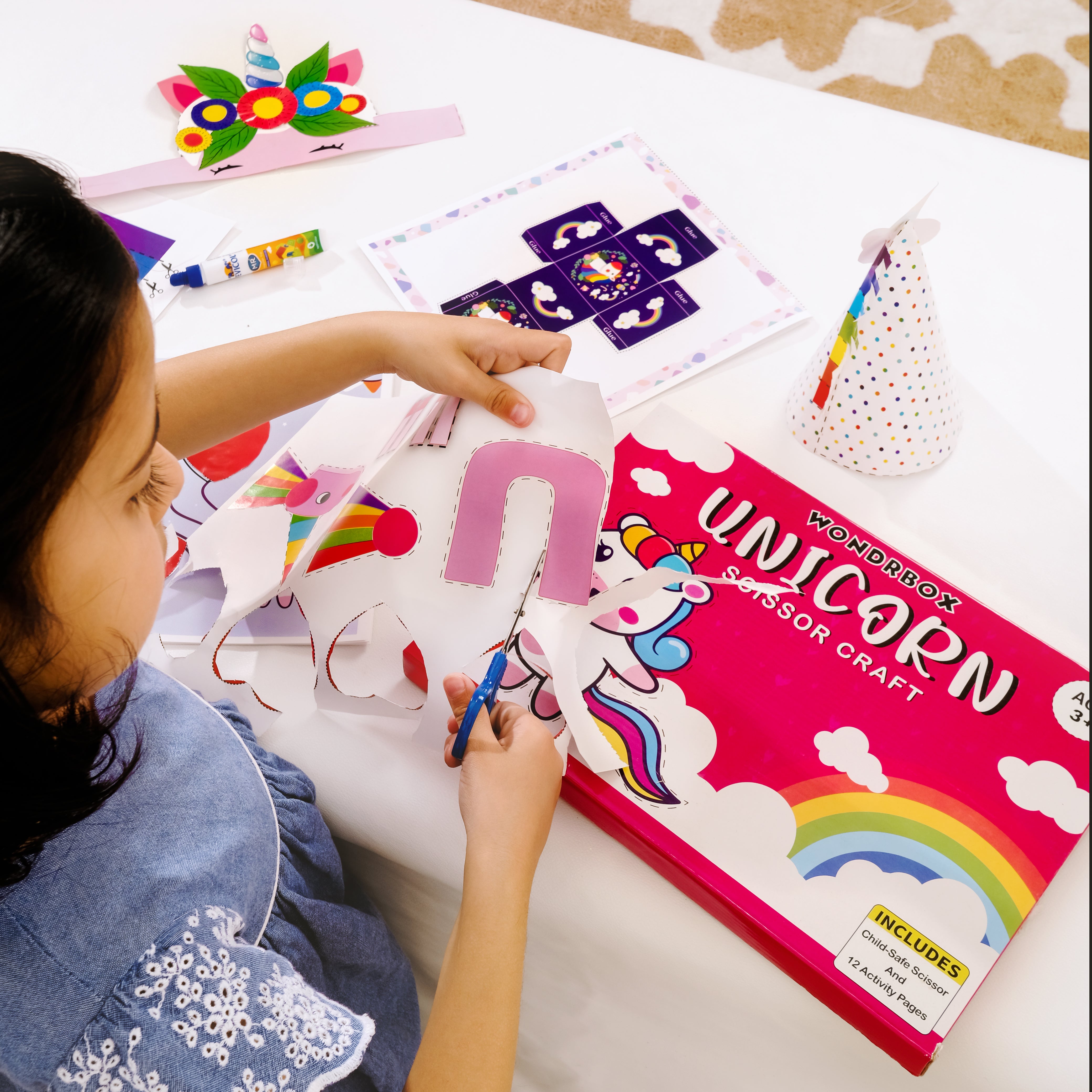 WONDRBOX Unicorn Scissor Craft. – Littleland