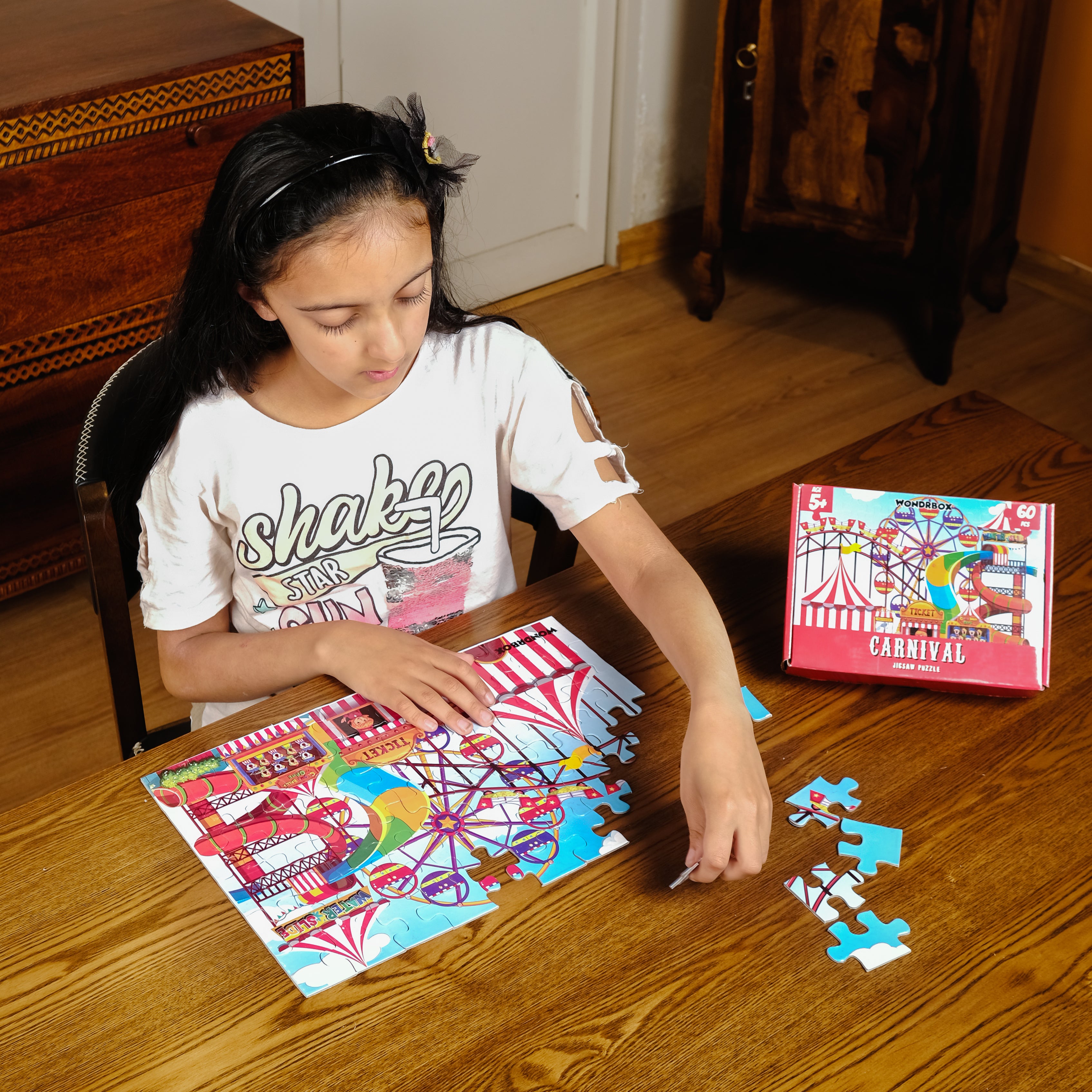 WONDRBOX Birthday Return Gift | Carnival Puzzle-(Pack of 12) – Littleland